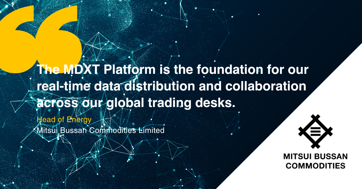 Mitsui Bussan Commodities expands use of MDXT for trader collaboration ...